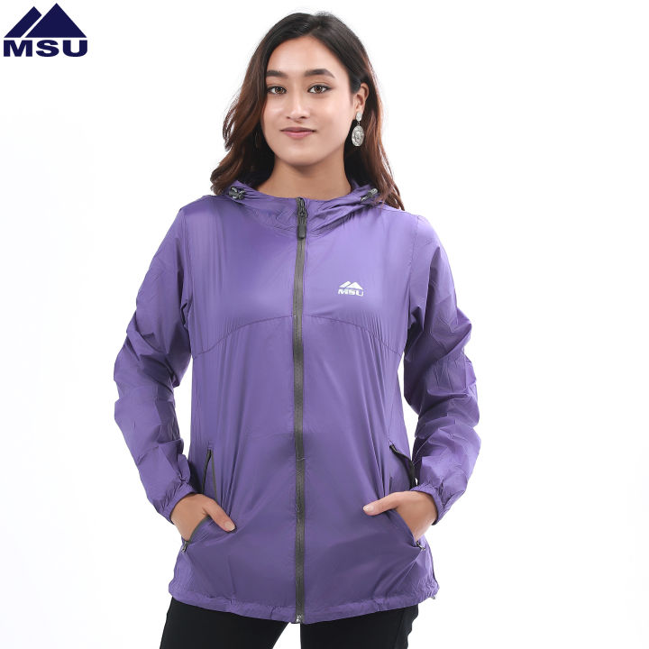 MSU Purple Windcheater For Women | Daraz.com.np