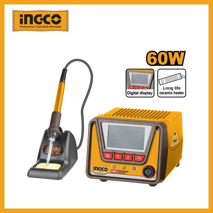INGCO 60W Soldering station With a piece of stand SI016923 | Daraz.com.np