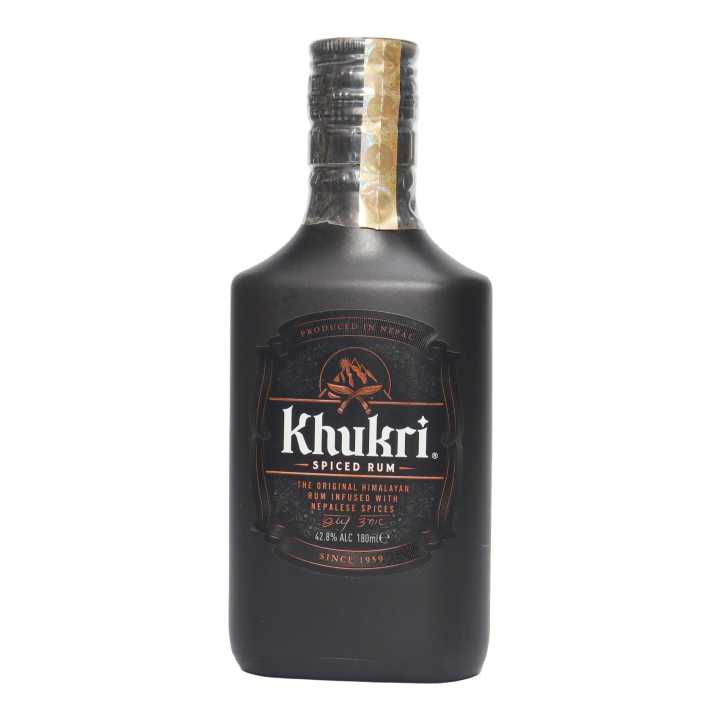 Khukri Spiced Rum With Nepalese Spice 180ml | Daraz.com.np