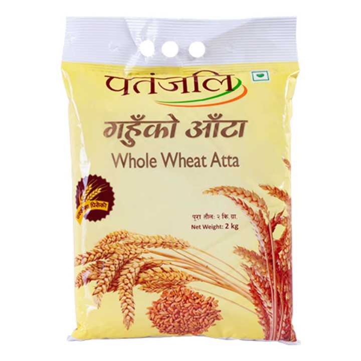 Patanjali Whole Wheat Atta 2 Kg | Daraz.com.np