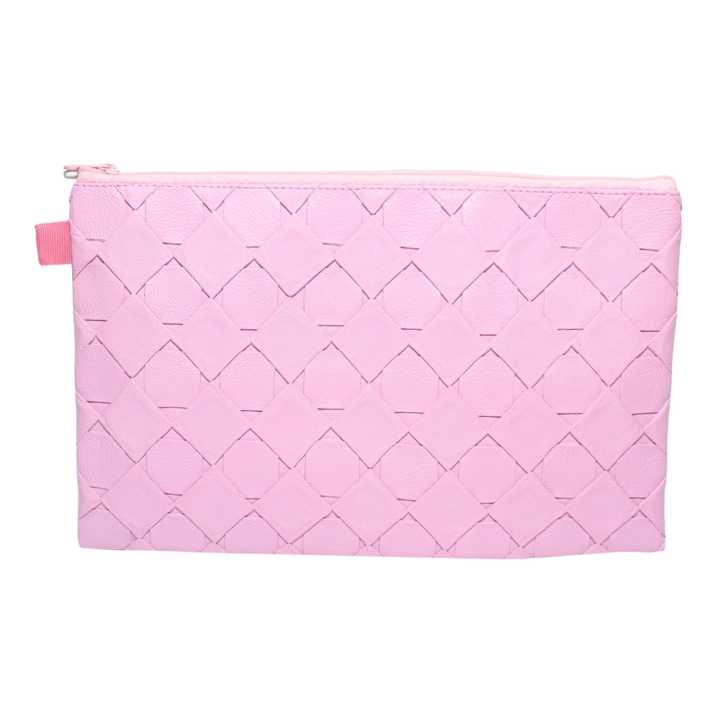 Pink Diamond Design Pu Leather Hand Purse For Women | Daraz.com.np