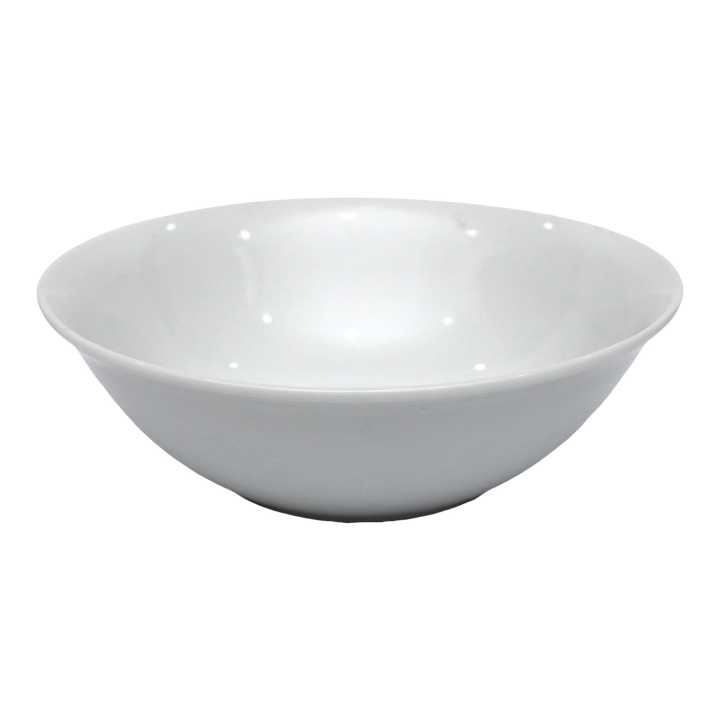White Color Plain Design Noodle And Salad Bowl | Daraz.com.np