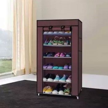 6 Layers Shoe Rack Portable And Folding (60 X 30 X 108 Cms) | Daraz.com.np