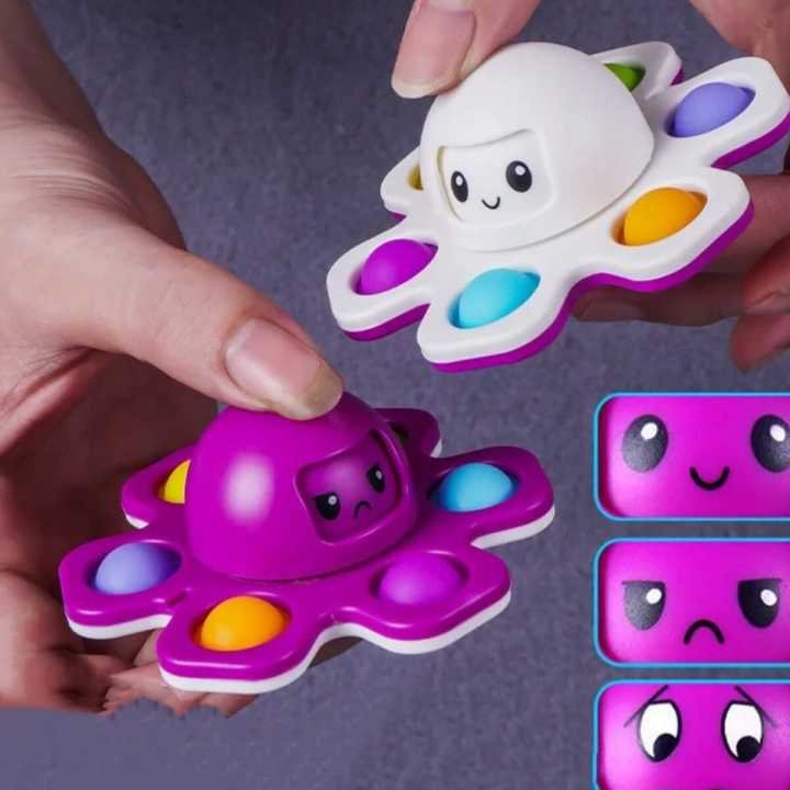 Pop It Fidget Spinner Toys Push Pops Bubble | Daraz.com.np