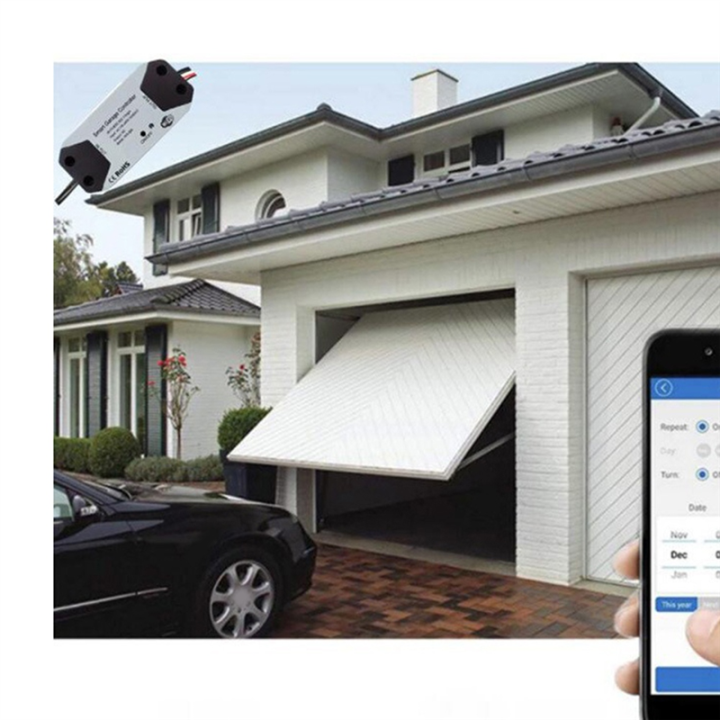 Smart Garage Door Opener Controller Compatible with , Home, & Tuya ...