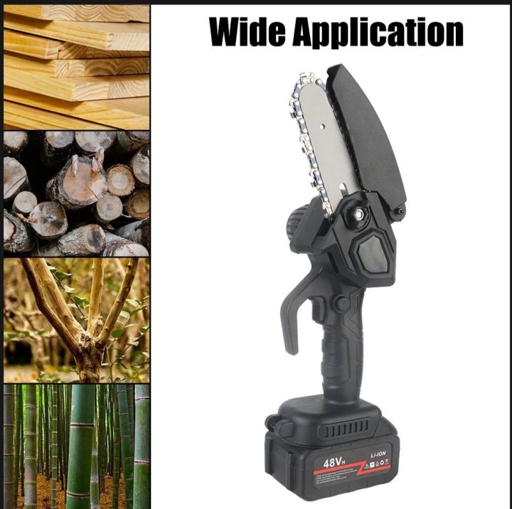 Cordless Rechargeable Chain Saw Machine 6 Inch | Daraz.com.np