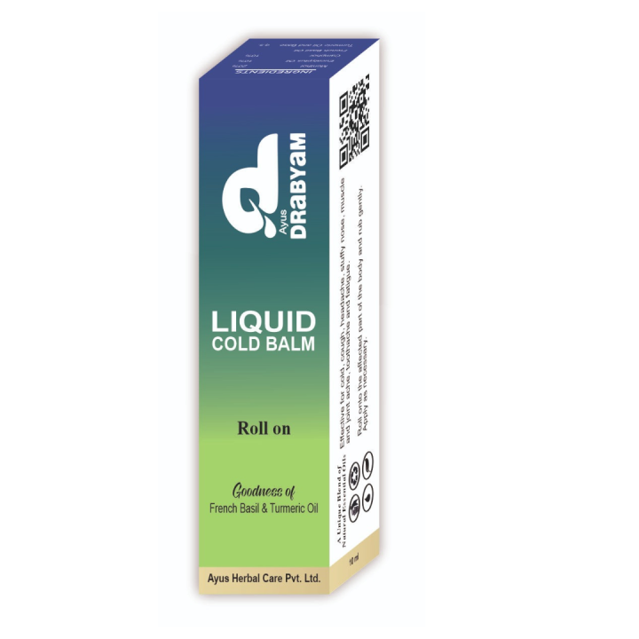 Drabyam Liquid Cold Balm Roll on 10ml | Daraz.com.np
