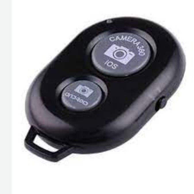 Bluetooth Remote Shutter Portable Selfie Clicker (Color May Vary ...