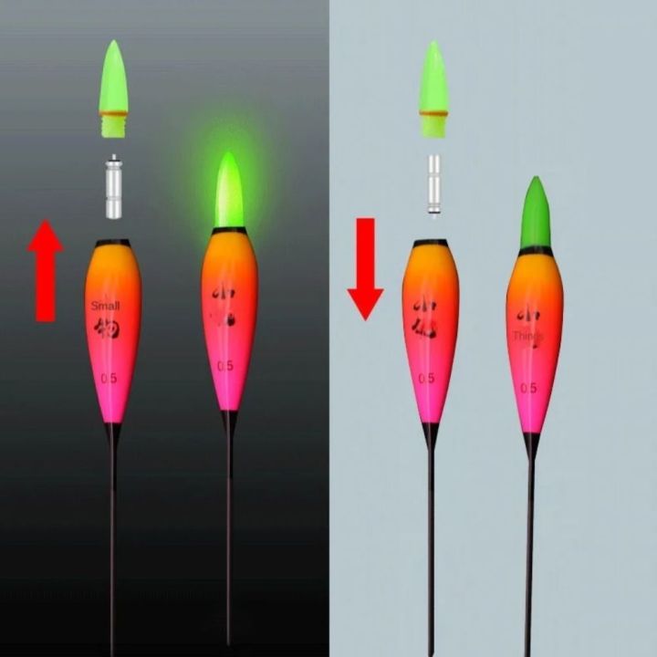New Red Light/Green Light Electronic Fishing float Indicator Slip Drift ...