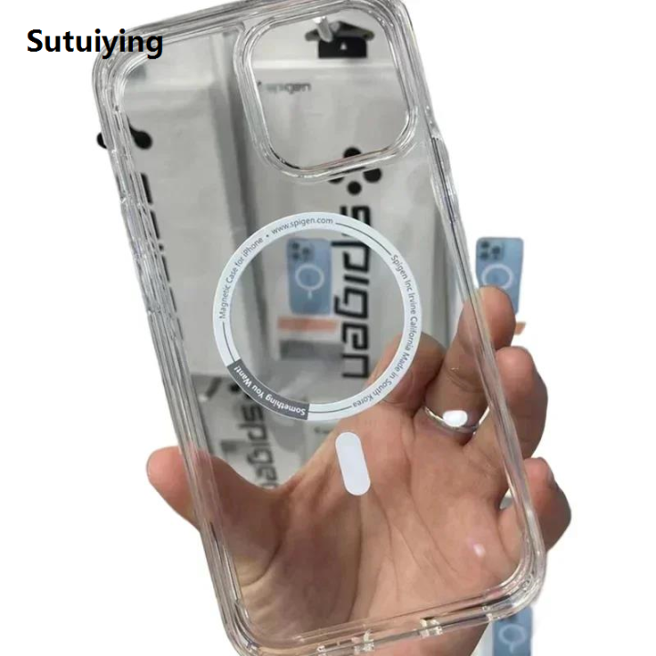 Sutuiying Watch Case SPG Ultra Hybrid Magnetic Wireless Charging Case ...