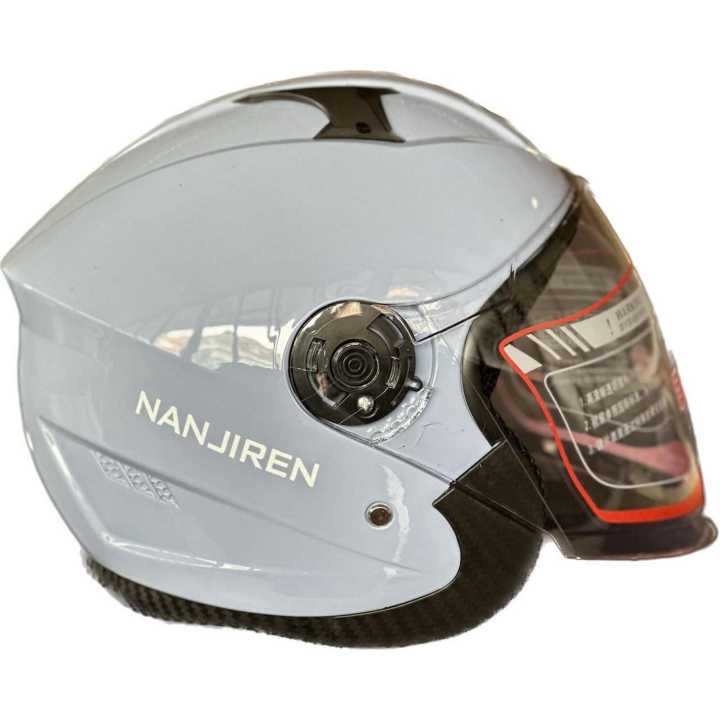 Half Helmet (Double Visor) - Nanjiren Helmet | Daraz.com.np