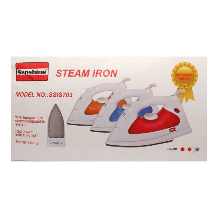Sunshine Steam Iron 1800W | Daraz.com.np