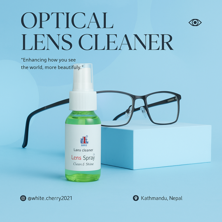 Lens Cleaner (Lens Spray) 60 ML for Eye Glasses And Camera Lenses ...
