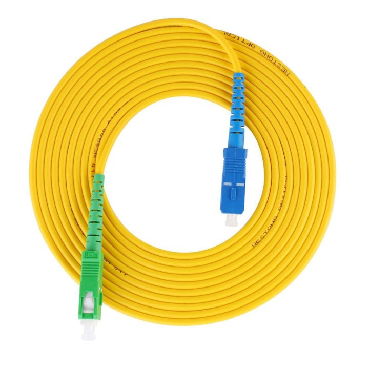High Performance Singlemode Fiber Optic Patch Cable SC/UPC-SC/APC 15M ...