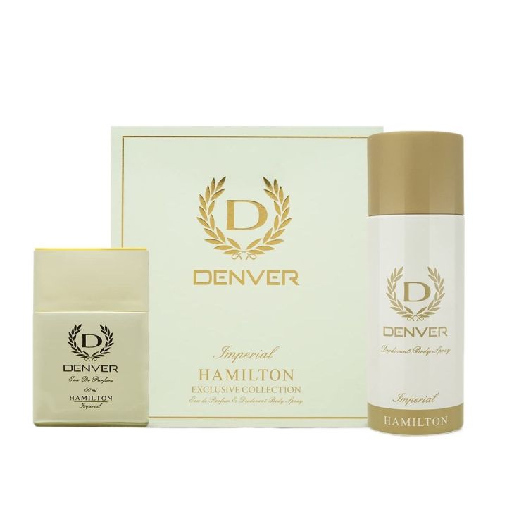Denver Imperial Gift Pack (Perfume & Deodorant) - 60ml+165ml | Daraz.com.np
