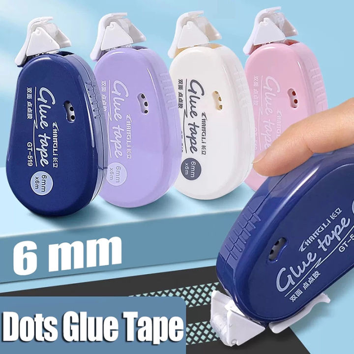 Cartoon Press-On Dot Glue Office Ledger Supplies Stationery Roller Glue ...