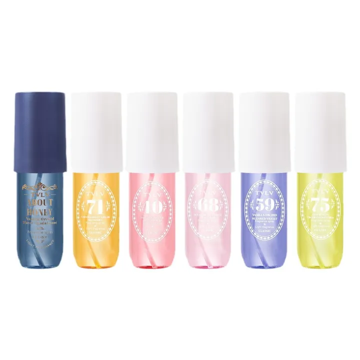 Cross border alcohol-free perfume spray body hair digital alcohol-free ...