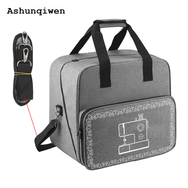 Ashunqiwen Large Capacity Sewing Machine Bag Portable Travel Thread ...
