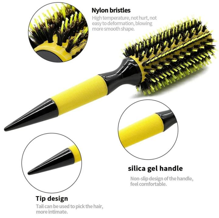 brazilian yellow hairstyle mixed bristle wild boar 6 wooden ...