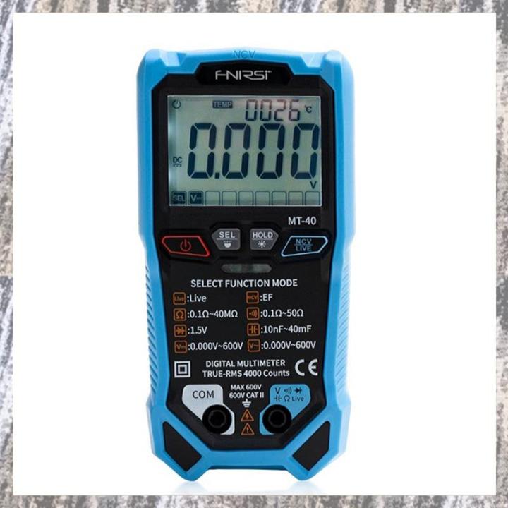 MT-40 Intelligent Multimeter Electrician Special High-Precision Digital ...