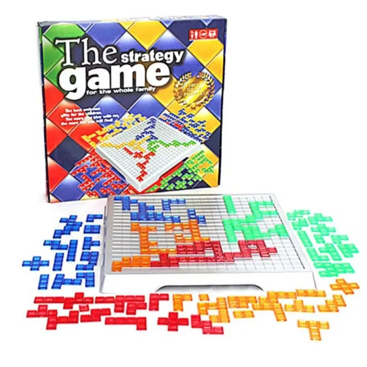 Fun Squares Game Jigsaw Russia Puzzle block 4-Person Entertainment ...