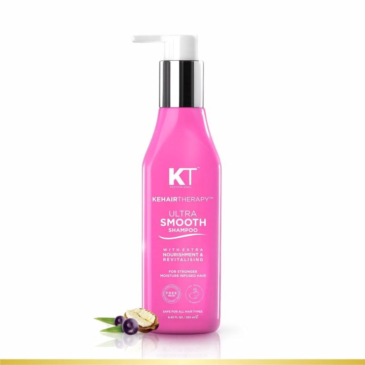 KT PROFESSIONAL Keratin Protein Ultra Smooth Shampoo traightening ...