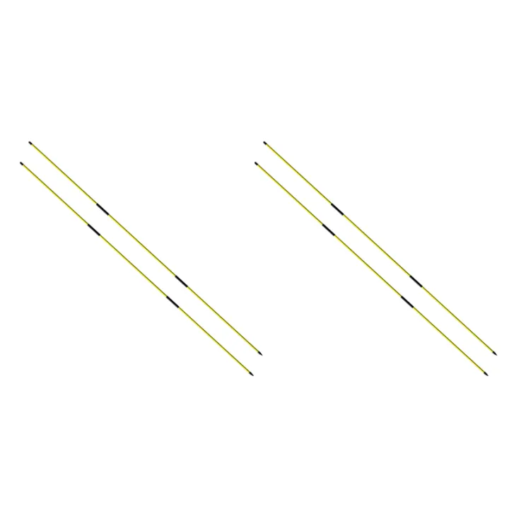 Golf Alignment Sticks Training Aid 4 Pack,3-Section 48 Inch Golf Swing ...