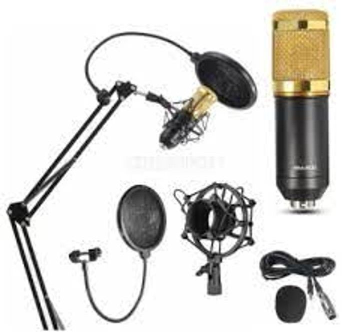 Bm800 Pro Condenser Microphone Mic Studio Sound Recording With Stand | Daraz.com.np