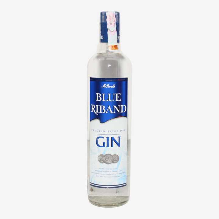 Mc's Dowell's Blue Riband Gin 750ml | Daraz.com.np