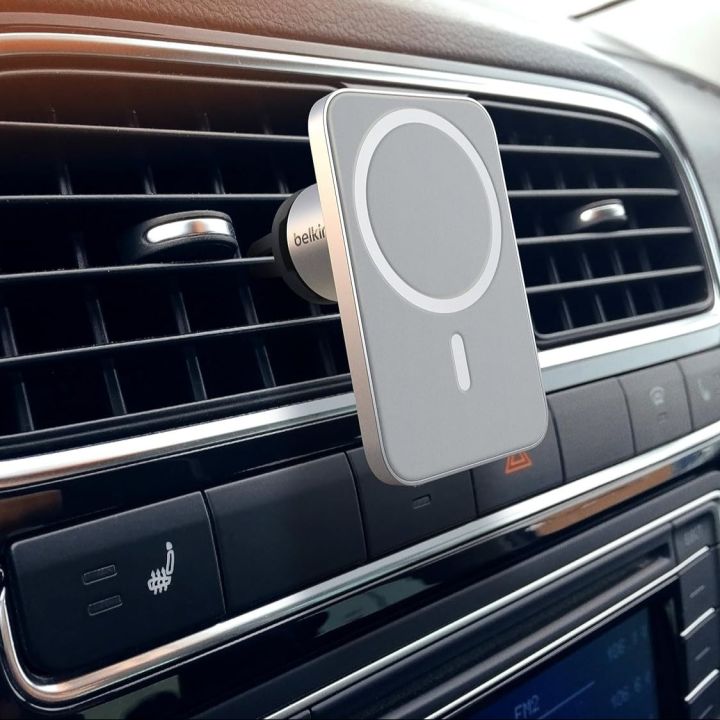 Belkin MagSafe Vent Mount Pro - MagSafe Phone Mount - Car Accessories ...
