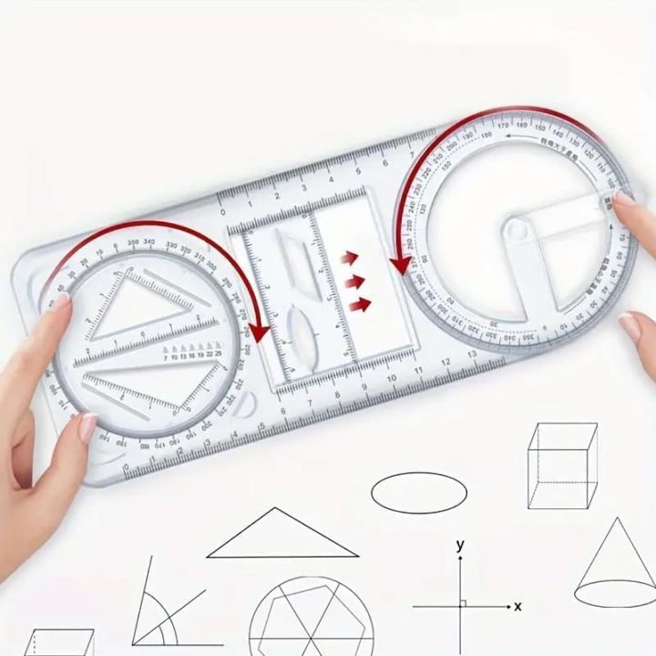 Multifunctional scale Geometric Ruler Template for Woodworking ...