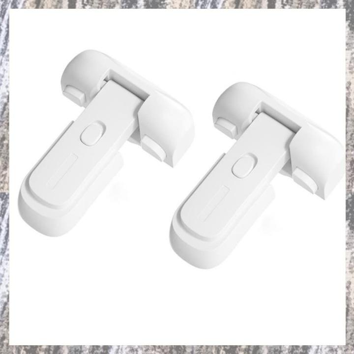 Fullhaodd 2Pcs Safe Fridge Lock, Child Proof Refrigerator Freezer Door ...