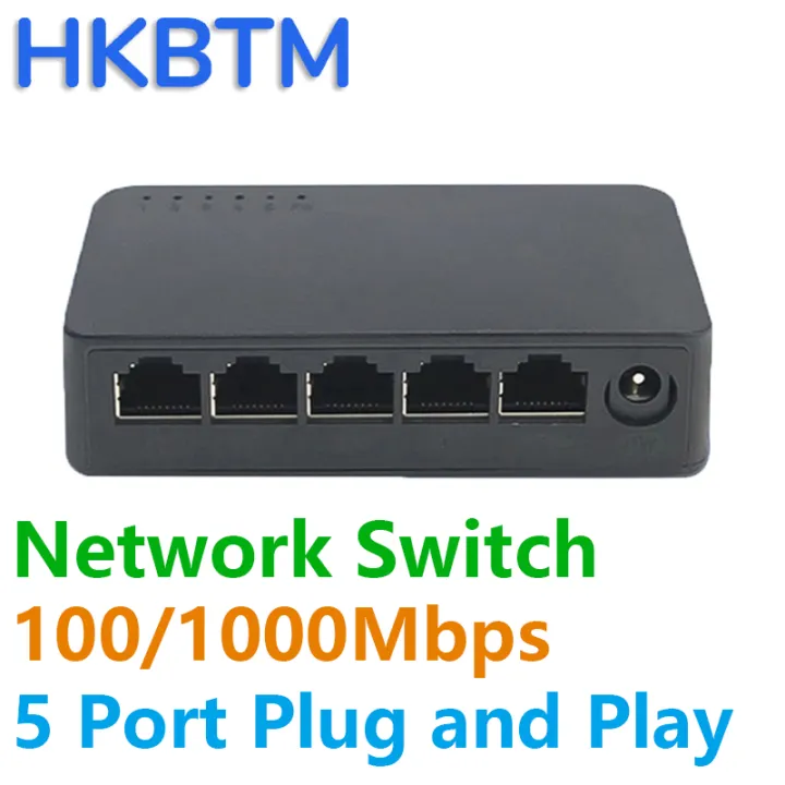 Fifty percent discount Network Switch Mini 5Ports Switch Ethernet ...