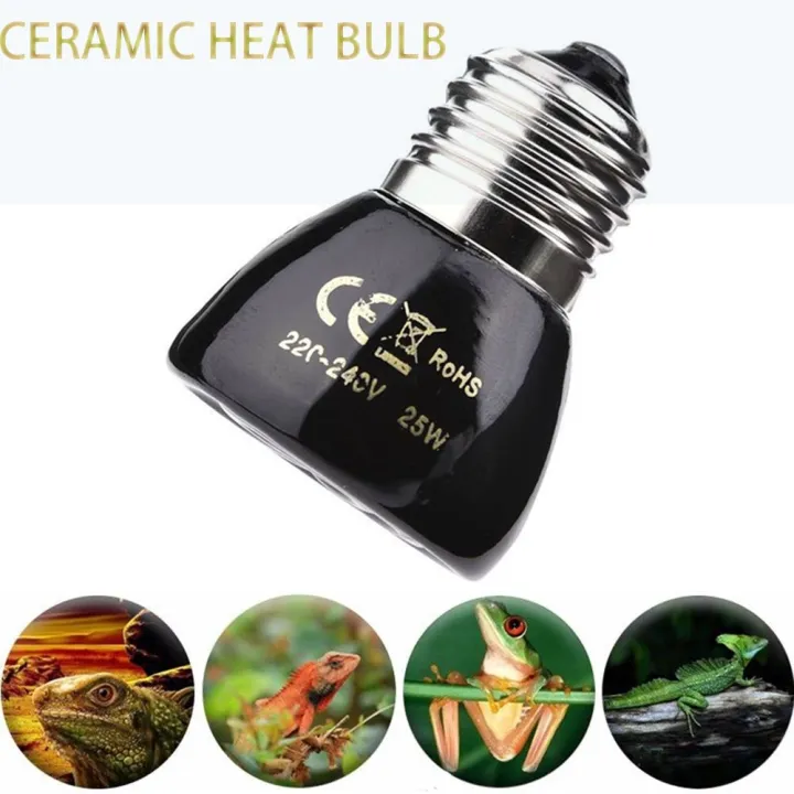 Mini Basking Sun Infrared Emitter AC110V 220V Reptile Bulb Heating Lamp ...