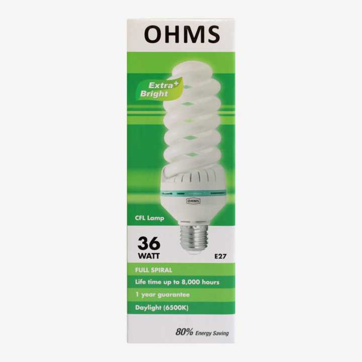 Ohms Cfl Lamp Full Spiral 36W 220V 50Hz | Daraz.com.np