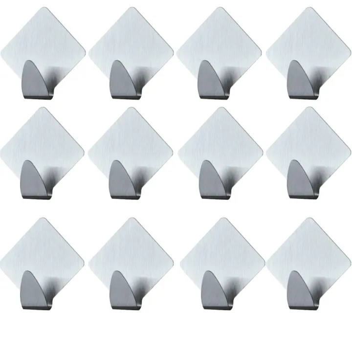 Durable No Trace Heavy Duty Coat Hangers Stainless Steel Diamond Shape ...