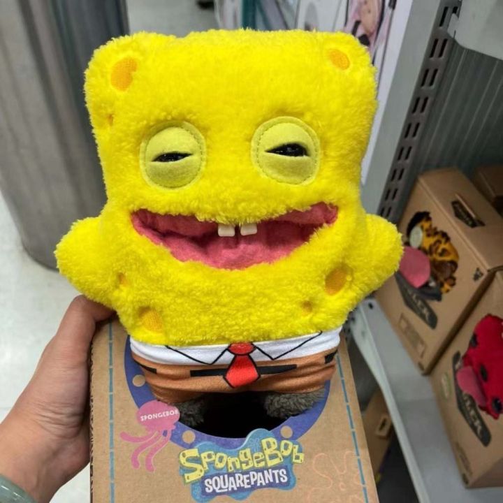Animation Perimeter Funny Ugly Spongebob Stuffed Cute Tooth Stuffed ...