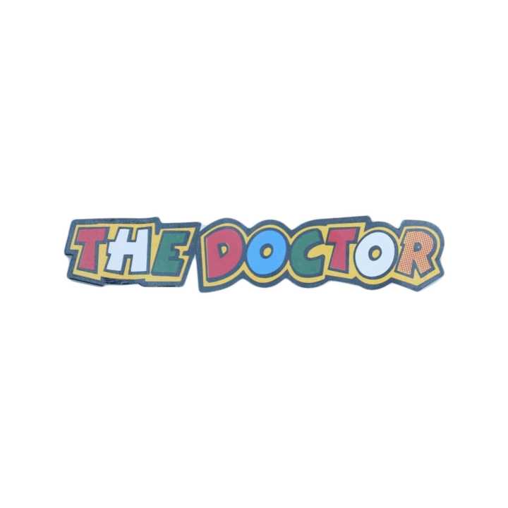 Multicolor Color The Doctor Print Sticker | Daraz.com.np
