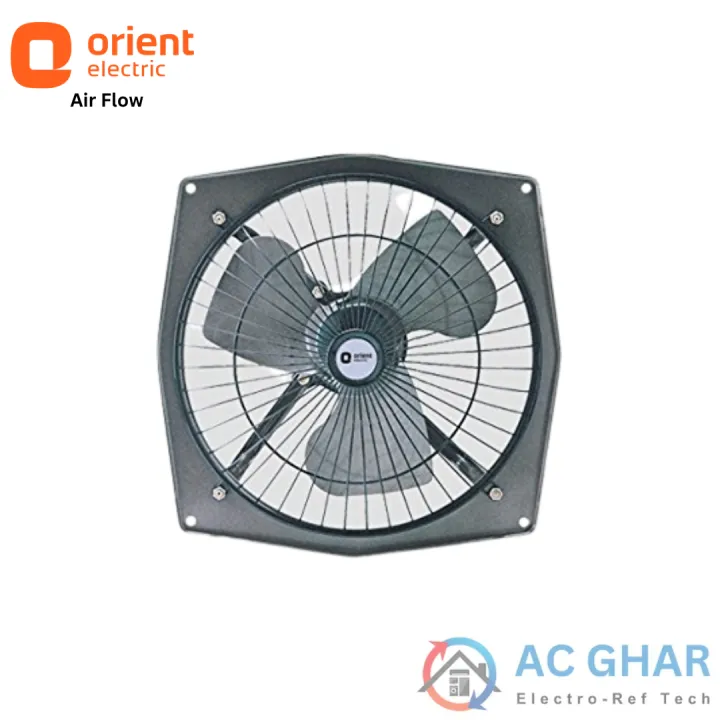 Orient Air Flow Exhaust Fan – 300mm Sweep | 1290 CMH Air Delivery | 1320 RPM High-Speed Cooling ...