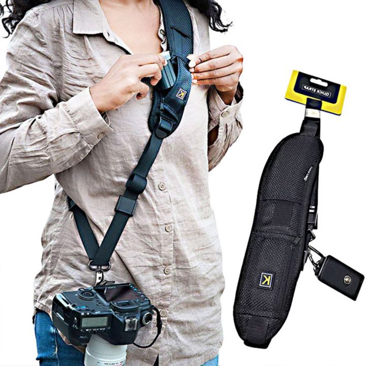 Digital Rapid K Letter Fastening Camera Strap Sling Belt Shoulder DSLR ...