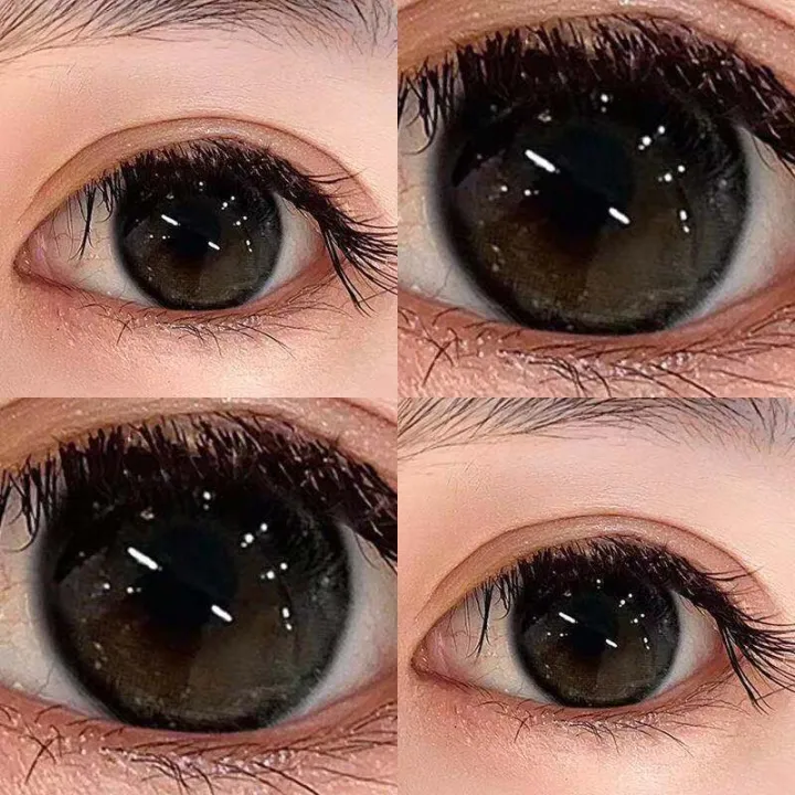 mm Girl Contact Lens Eye Nature Black) -~0.00 degrees (8.002 lenses ...