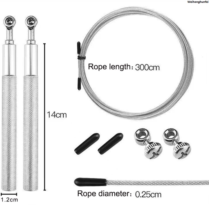 WeihonghunfeiSports Home MMA Equipment Training Fitness Jump Rope ...