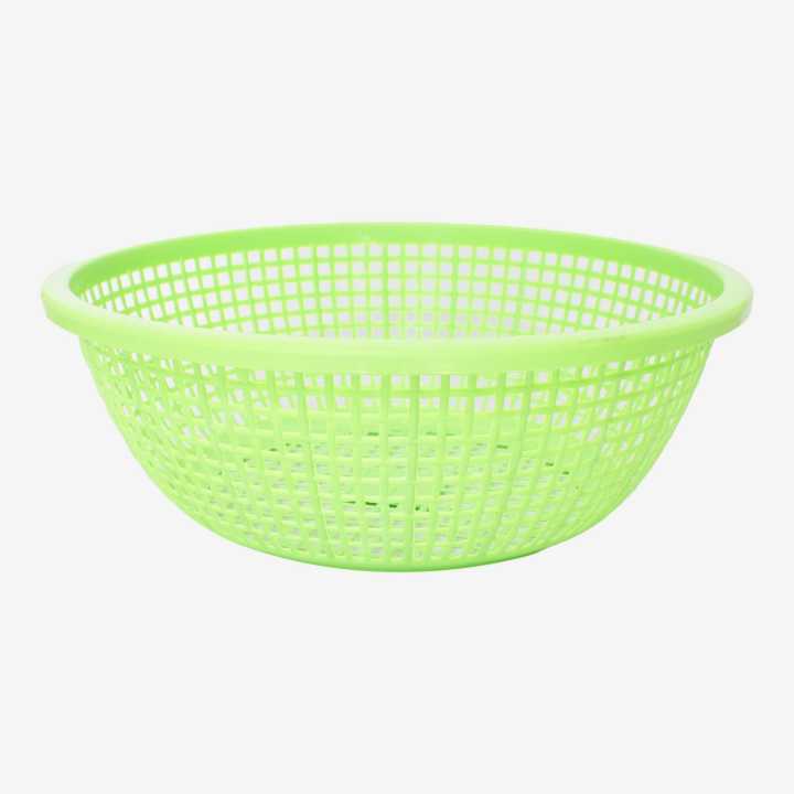 Green Color Plastic Colander/Strainer- Round Shaped 200 | Daraz.com.np