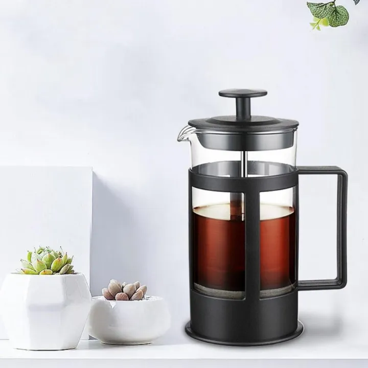 Filtration Plunger Stainless Steel Thickened Coffee Pot French Press ...