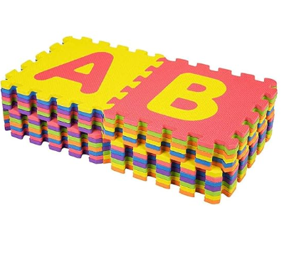 Foam Alphabet Play Mat, Forest & Twelfth Interlocking ABC Mats Ideal ...