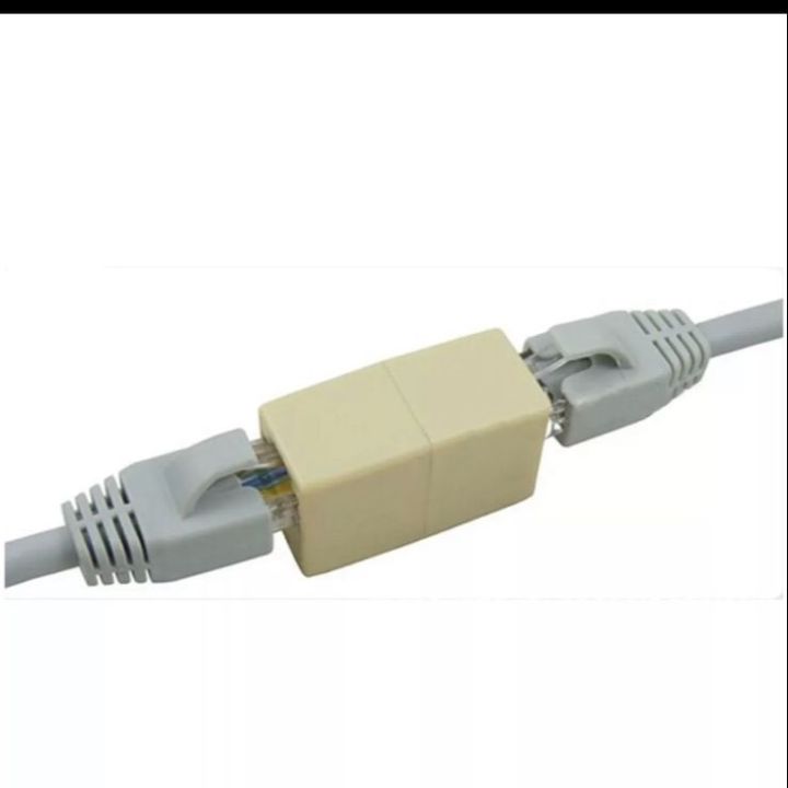 Pack Of 5 Internet Network Cable Connector RJ45 to RJ45 | Daraz.com.np