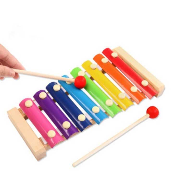 Baby Kids Wisdom Musical Toys Piano Xylophone Development Wooden ...