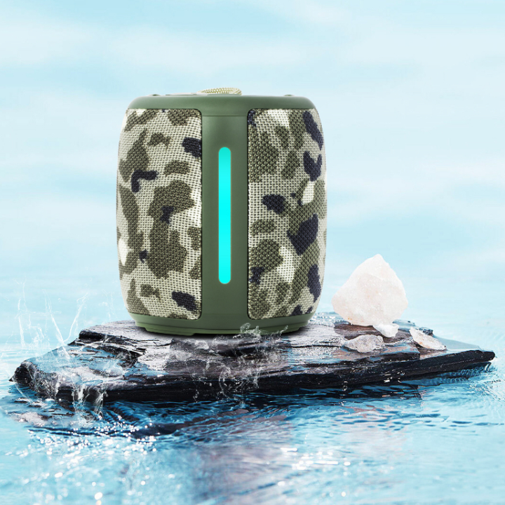 Kisonli Q26 10W Bluetooth RGB Speaker Compact Portable with Deep Bass ...