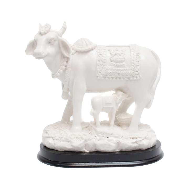 Good Luck Cow Ceramik Statue | Daraz.com.np