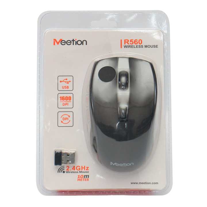 Mee Tion Black R560 Wireless Mouse | Daraz.com.np